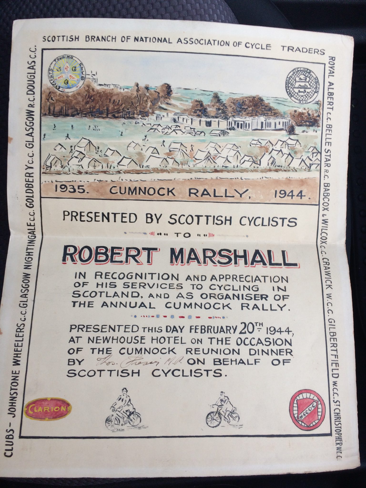 Places – Leisure – Cumnock History Group