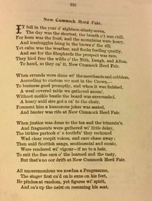 Family – Poems – Cumnock History Group