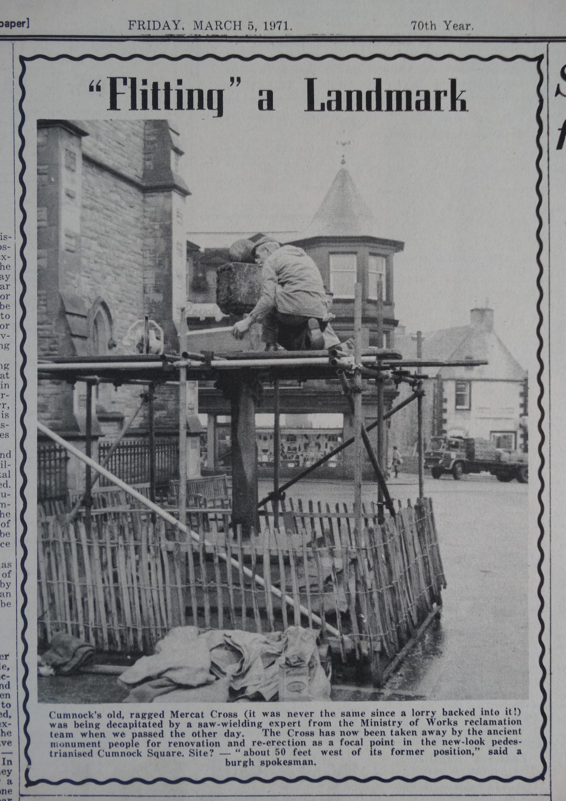 Mercat Cross – Cumnock History Group